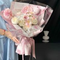 China Brilliant Bouquet Waterproof Floral Flower Wrapping Paper with Partysu Specialty Paper for sale