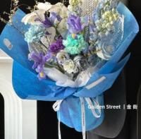 China Partysu Colorful Ink Wash Dyeing Waterproof Floral Flower Packaging Paper Shipping Time 30-45 Days for sale