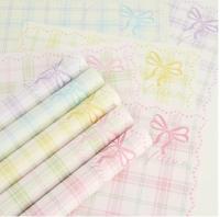 China 57*57cm Simple Grid Bouquet Packing Paper DIY Florist Wrapping for Floral Packaging for sale