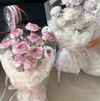 China Garden Bear Milk Cotton Art Flower Packaging Paper 35*50cm Florist Wrapping for sale
