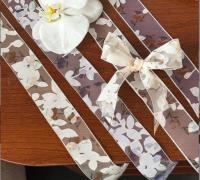 China Washable Qixi Valentine's Day Flower Dance Ribbon Flower Bundle Flower Ribbon Handmade Diy Bow Decoration Ribbon Flower Art White for sale