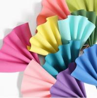 China 57*57cm Partysu Three Dimensional Linen Paper Waterproof Floral Flower Packaging Paper for Party Decorations for sale