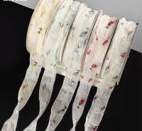 China Qixi Valentine's Day Bouquet Packaging Fresh Flowers Ribbons and 3cm/10m Packaging for Uesage for sale