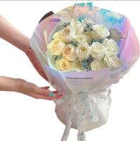 China Qixi Valentine's Day Bouquet Packaging Fresh Flowers Ribbons and 3cm/10m Packaging for Uesage for sale