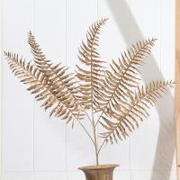 China New Year's Ginkgo Leaf Bouquet Golden Interior Decoration Leaves Silk Flowers Tianjin Manufacturer Customized Processing Fake Flowers for sale