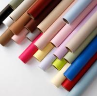 China Waterproof Floral Flower Wrapping Paper Partysu in Many Colors with Matte Morning Mist Design for sale