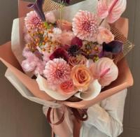 China Waterproof Floral Flower Wrapping Paper Partysu in Many Colors with Matte Morning Mist Design for sale