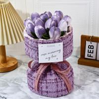 China Tulip soap bouquet, small fragrance style, Qixi Festival, Valentine's Day, Teachers' Day gift for boyfriend and girlfriend, soap bouquet for sale
