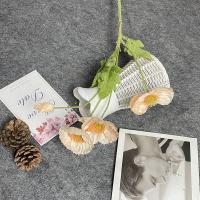 China New simulation flower, Yu Meiren, Western chrysanthemum, soft decoration, fake flower, wedding hall bouquet, engineering flower decoration flower for sale
