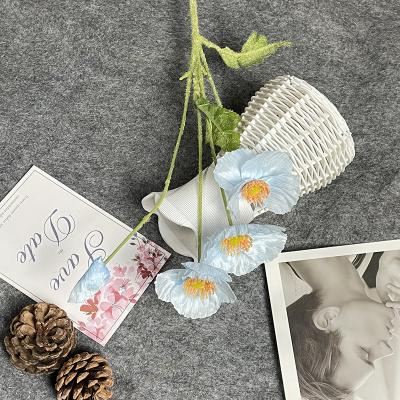 China New simulation flower, Yu Meiren, Western chrysanthemum, soft decoration, fake flower, wedding hall bouquet, engineering flower decoration flower for sale