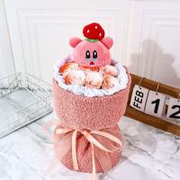 China Cartoon dolls, rose bouquets, soap flowers, Qixi Festival, Star Kirby dolls, flower bouquets, soap bouquets for sale