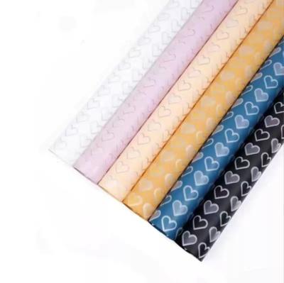 China Thickened Waterproof Flower Wrapping Paper 56*56cm Shipping Time 30-45 Days for DIY Valentine's Day Love Declarations for sale