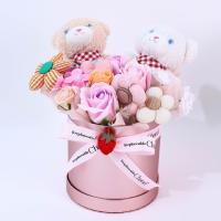 China A doll, potted plant, soap, bouquet, finished figurine for a girl's birthday gift to give to her best friend for sale