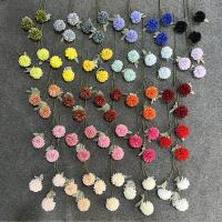 China 3-Headed Chrysanthemum Imitation Authentic Bouquet Wedding Flowers High End Touching Silk Flower Finished Decoration Living Room Decoration for sale