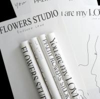 China 57*57cm Ins Simple Internet Celebrity Paper Waterproof Floral Flower Packaging Paper Shipping Time 30-45Days for sale
