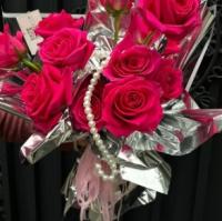 China Waterproof BOPP Silver Reflective Metal Mirror Florist Wrapping Paper Floral Flower Bouquet Packing Paper for sale