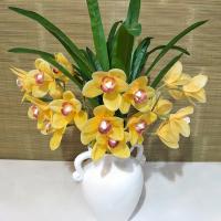 China Supply 5 artificial flower bouquets for decoration with film high simulation creativity for sale