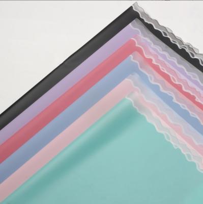 China Partysu Transparent Snow Glass Waterproof Floral Flower Packaging Paper Shipping Time 30-45 Days for sale