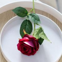China Velvet Rose Artificial Flower, Rose Waterfall, Valentine's Day Fake Flower, Home Wedding Decoration, Popular Check-in Rose for sale