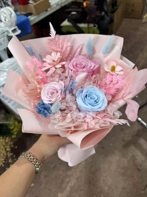 China Inkjet Handmade Dongba Paper Floral Flower Packaging Paper for Bouquet Packing in Many Colors for sale
