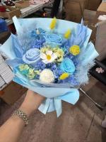 China Preserved flower rose romantic bouquet Valentine's Day gift for sale