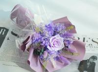China Eternal rose bouquet, Valentine's bouquet, premium bouquet, Teacher's Day gift, mini gift, dried flowers, wholesale for cross-border for sale