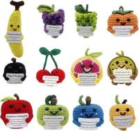 China Customizable Crochet Plush Doll, 11-30cm, PP Cotton Filling, for Baby & Stress Relief for sale