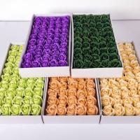 China Three-Layer Soap Flower Rose Heads, Handmade Scented Artificial Roses for Valentine's Day, Mother's Day, Wedding & Home Decoration for sale