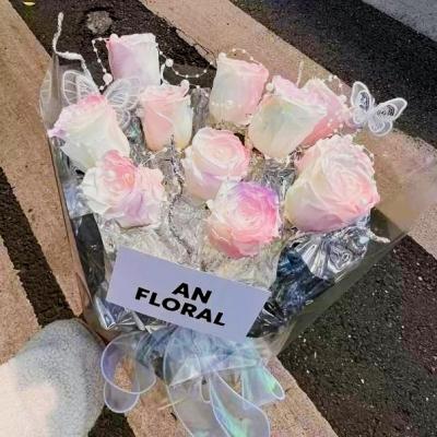 China Niche Style Mermaid Rose Soap Flower Bouquet, Handmade Scented Artificial Roses for Valentine’s Day, Mother’s Day, Birthday & Holiday Gifts for sale