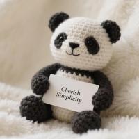 China Custom Crochet Animal Dolls Cute Sleeping Baby Amigurumi Crochet Soft Toy for sale