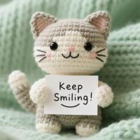 China Custom Crochet Animal Dolls Cute Sleeping Baby Amigurumi Crochet Soft Toy for sale