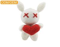 China Custom Crochet Animal Plush Toy, OEM/ODM 11-30cm Soft Stuffed Toy with ASTM/CPSIA/CE Certifications for sale