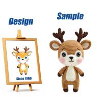 China Custom Amigurumi Crochet Plush Toy, OEM 11-30cm Soft Stuffed Toy with CE/EN71/CPC/ASTM Certifications for sale