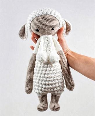 China 35cm Handmade Crochet Animal Toy, Cotton Yarn Kids Gift with Printing/Embroidered, Low MOQ for sale