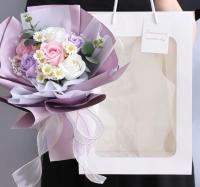 China Eternal Dried Soap Flower Bouquet Eco-Friendly Long Lasting for Mother's Day Valentine's Day Graduation & Wedding for sale