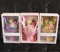 China Hot Sale Soap Flowers Bouquet Gift Box Artificial Flower Dried Flower for Birthday Valentine's Day Christmas for Mother's Day for sale