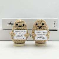 China DIY Crochet Cartoon Stuffed Knitted Doll Craft Handmade Needle Wool Kit Toy Doll for Kids for sale