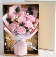 China Rose Soap Bouquet in Novelty Gifts Dried Flower Stars Gift Box Packaging Mother's Day Birthday Gifts for sale
