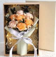 China Rose Soap Bouquet in Novelty Gifts Dried Flower Stars Gift Box Packaging Mother's Day Birthday Gifts for sale