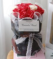 China Rose Eternal Flower Soap Handmade Finished Bouquet Tanabata Valentine's Day Girls for sale
