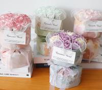 China Rose Eternal Flower Soap Handmade Finished Bouquet Tanabata Valentine's Day Girls for sale