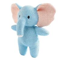 China Cross-border New Arrival Cotton Knitted Doll Lamb Rabbit Elephant Plush Toy Bear Crochet Creative Children's Day Gift Women for sale
