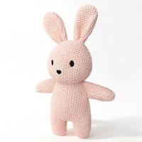 China Cross-border New Arrival Cotton Knitted Doll Lamb Rabbit Elephant Plush Toy Bear Crochet Creative Children's Day Gift Women for sale