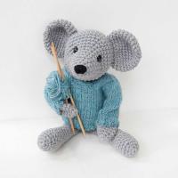 China Custom Toys Handmade Toys Cute Handmade Amigurumi Emotional Positive Crochet Doll for Girls Boys for sale