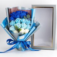 China 18 Rose Soap Flower Bouquet Gift Box Flowers Qixi Valentine's Day Gifts Foreign Trade for sale
