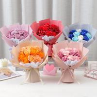China Hot Sell Soap Flowers Bouquets for Mother's Day Valentine's Day Gift for sale