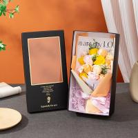 China Roses Soap Flower Bouquet With Window Gift Box Cleansing Soap Rose Creative Small Gift For Birthday Wedding Valentine Christmas Holiday Wholesale for sale