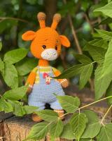 China Crochet Amigurumi Crochet Pattern Crochet Toys for Kids Christmas Gift Baby Doll With Accessories Handmade From Cotton Milk for sale