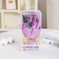 China Cross-border Mother's Day Soap Bouquet English Brand Graduation Season Creative Gift Teacher Lover Rose Simulation Flower Soap for sale