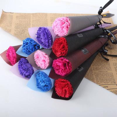 China Manufacturer's Hot-selling Modern Soap Flower Bouquet Handmade Waterproof High Quality Valentine's Day for sale